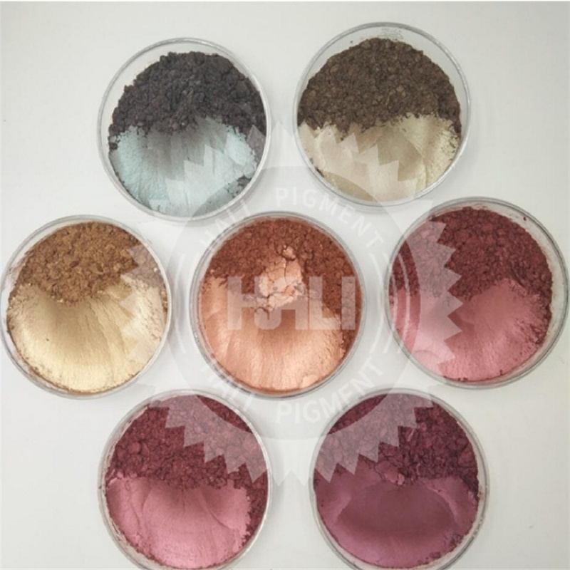 mica ferrous pearl pigment